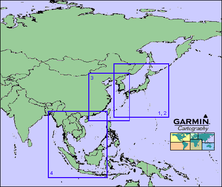 Garmin: Offshore G-Chart - Zone 5: Asian Region