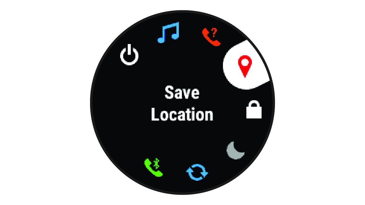 Forerunner 935 - Viewing the Controls Menu